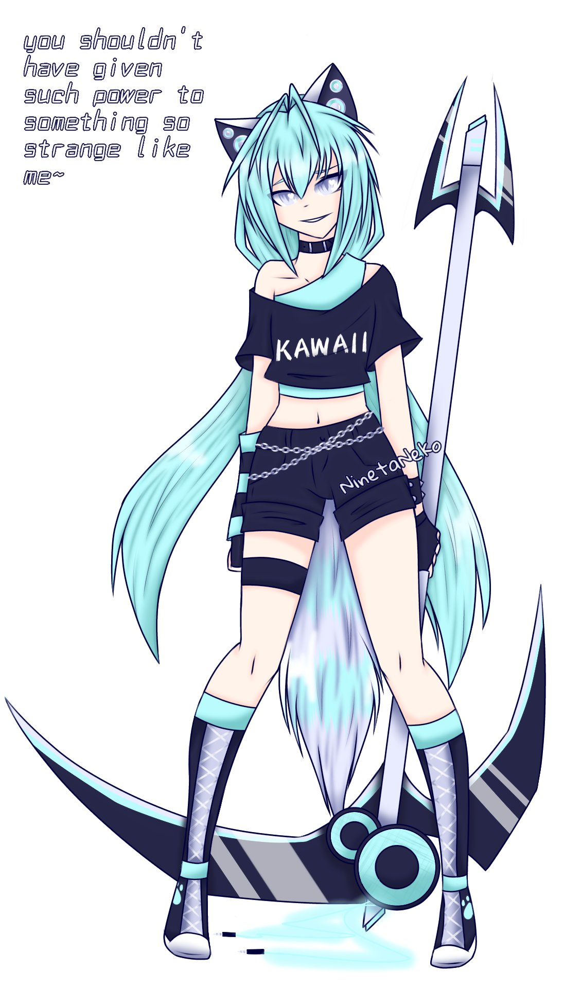 Anime Scythe Girl