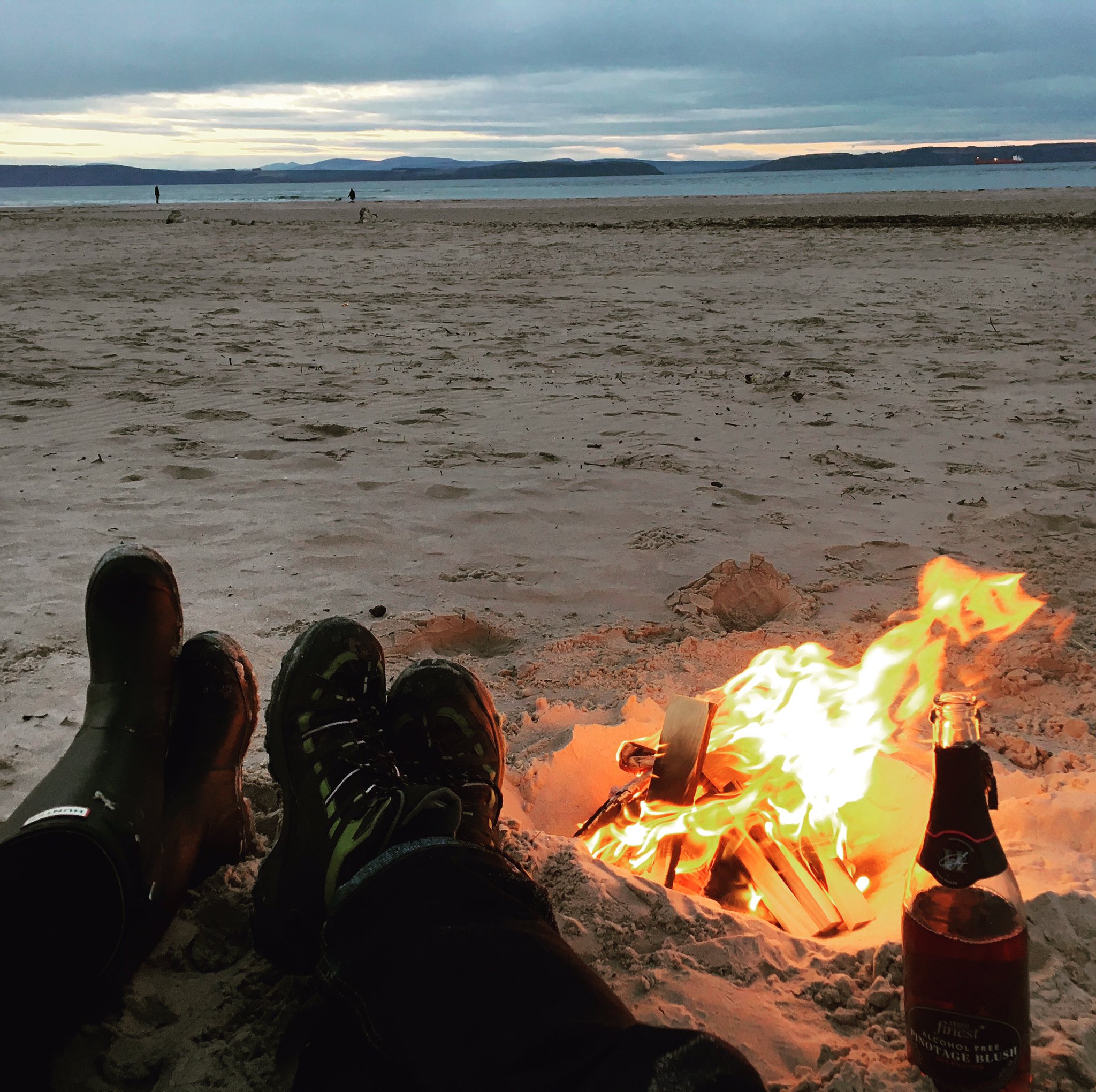 Beach Bonfire Date