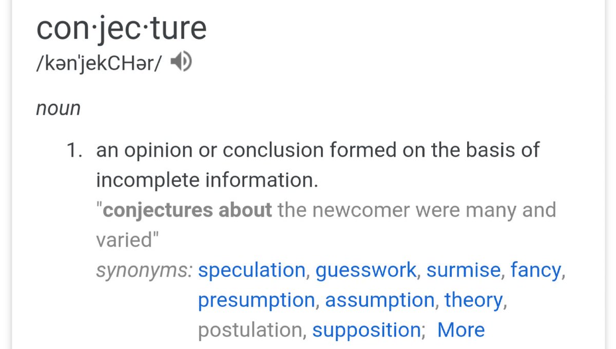 Surmise Definition