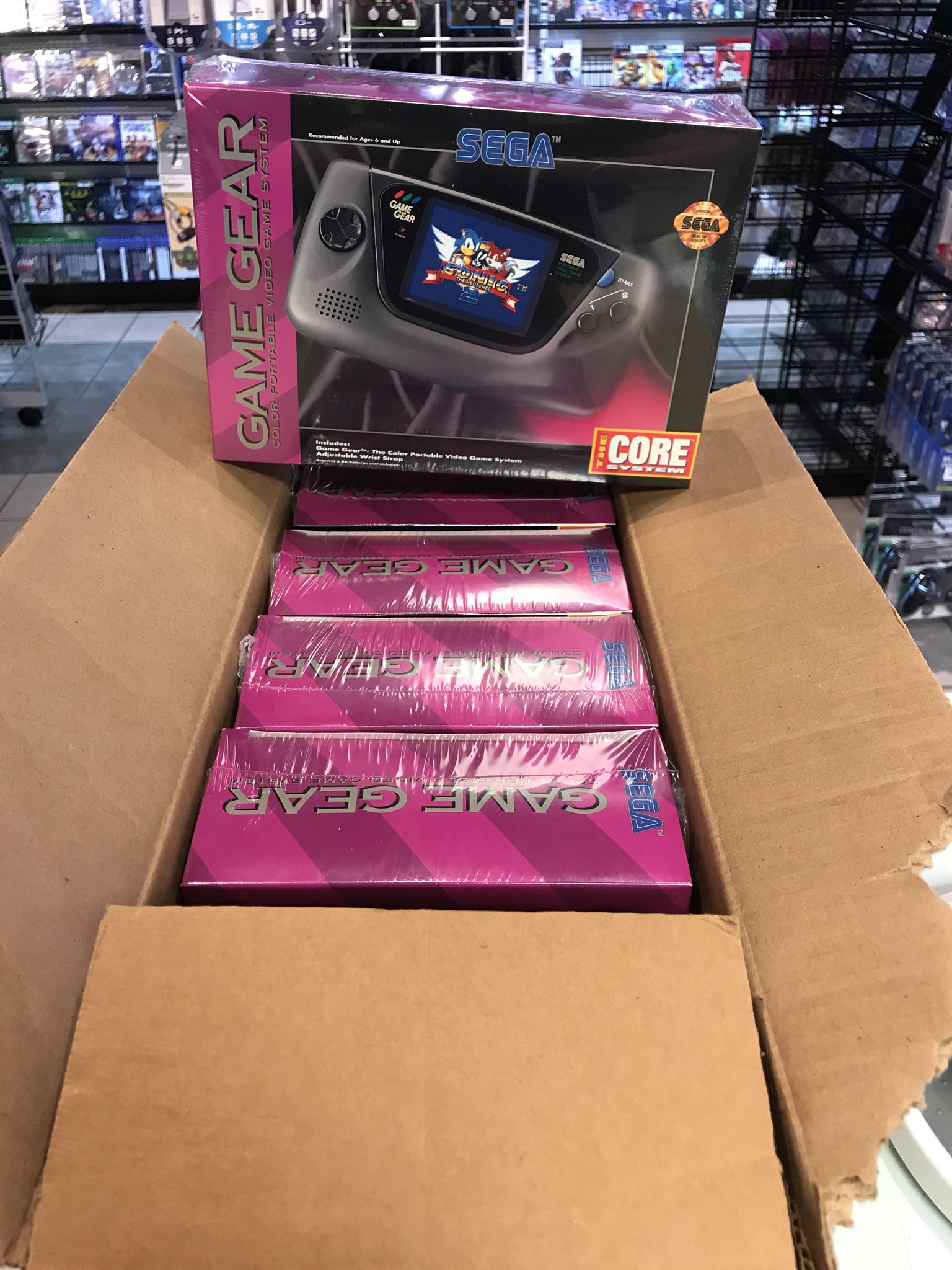 Sega Game Gear Box
