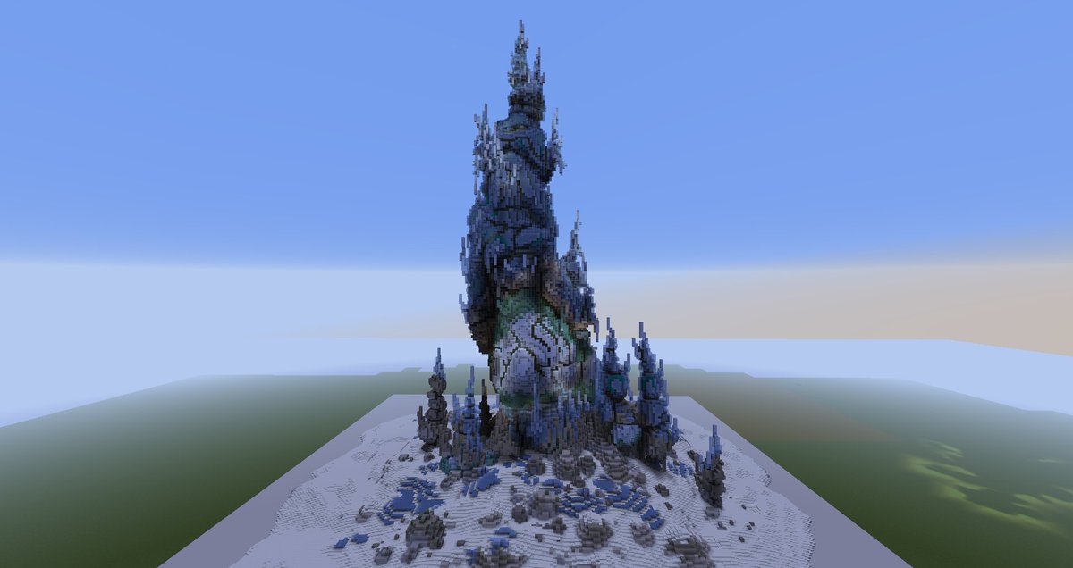 My take on the Ice Spike Biome : r/Minecraft