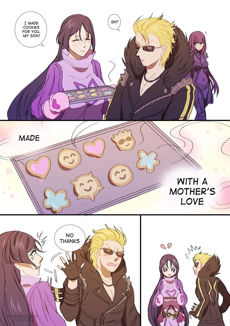 FGO「the power of a mother's tears #FateGO 」|Grey @ AB 12の漫画