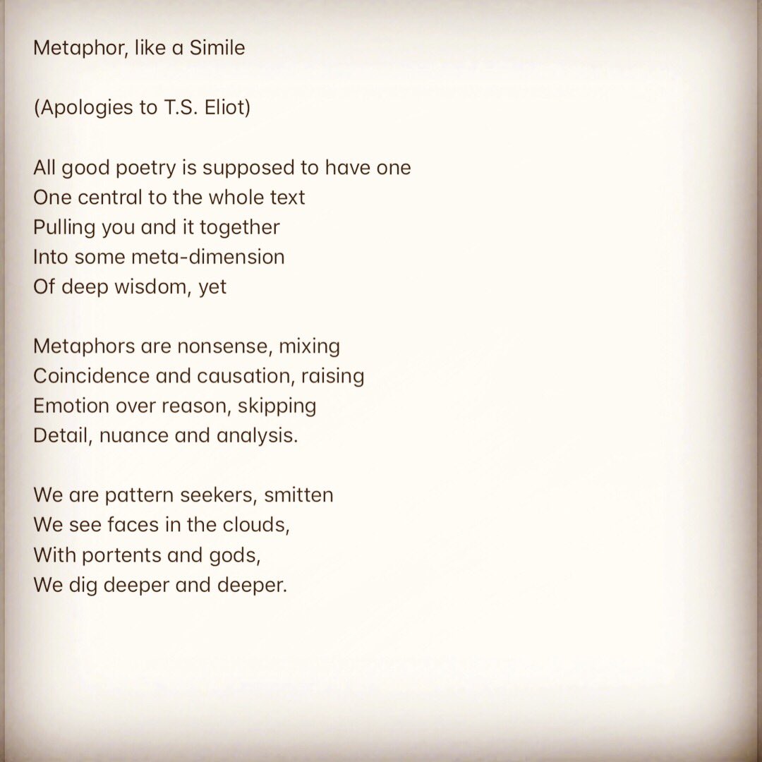 Simile And Metaphor Poems