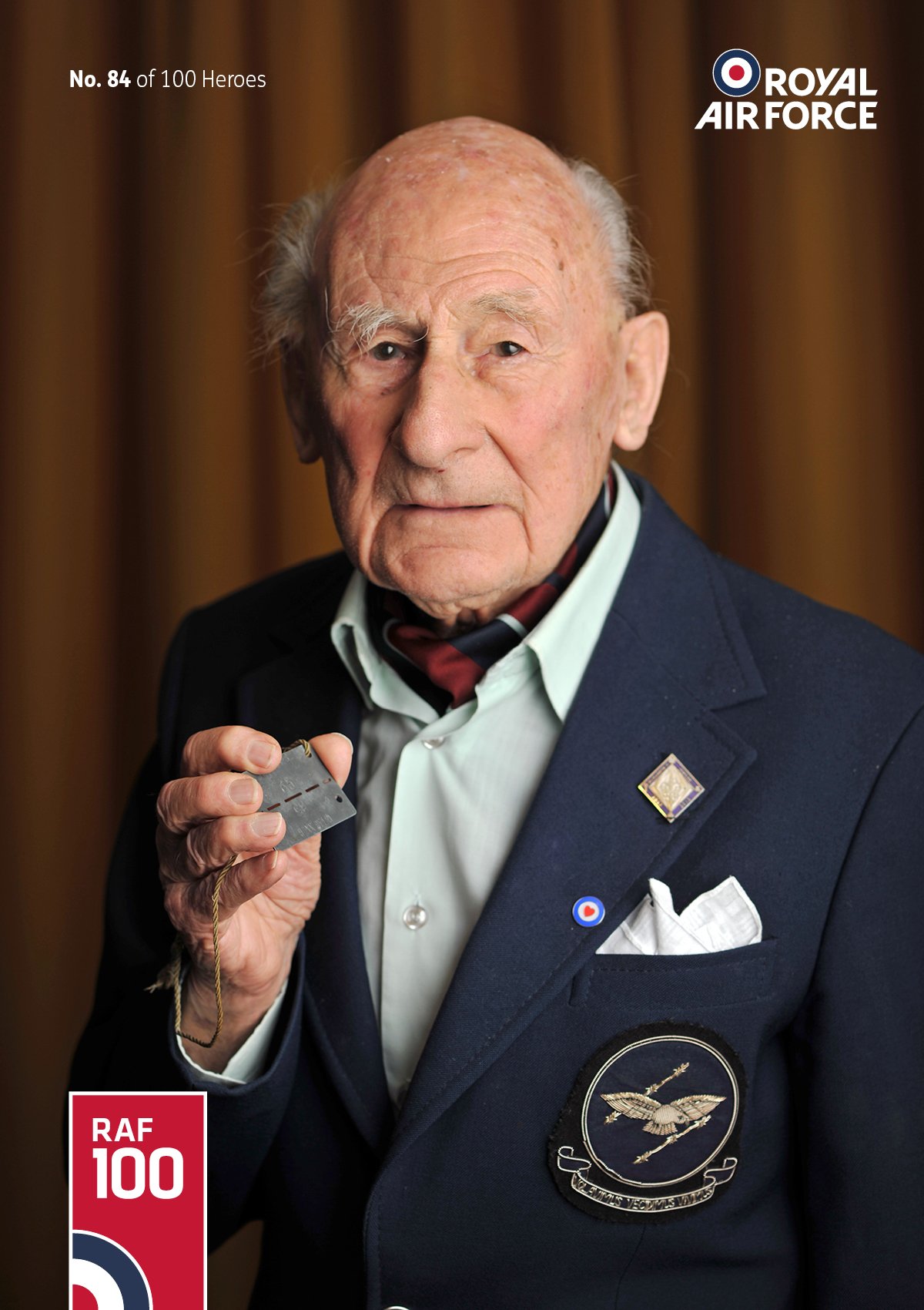 Royal Air Force on Twitter: "Retired Flight Lieutenant Jack Lyon, aged 100, is today's 100 Hero ...
