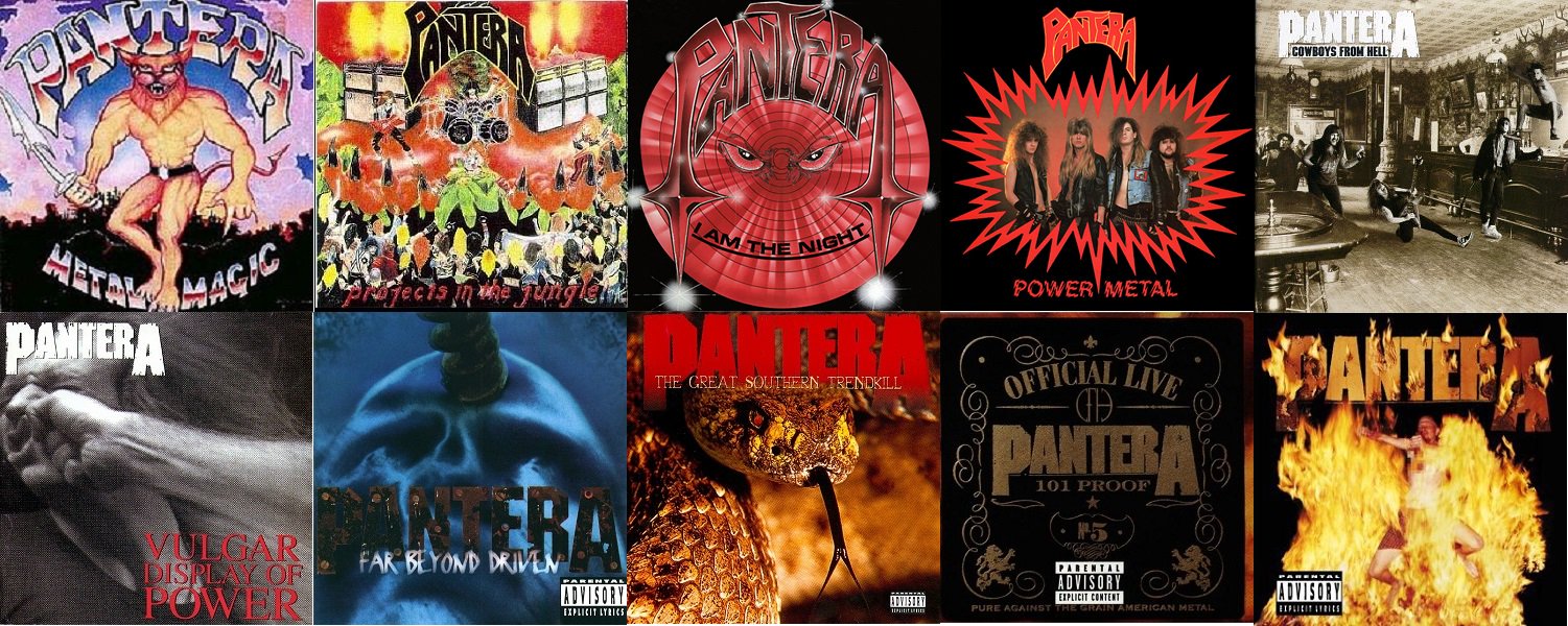 Pantera Albums
