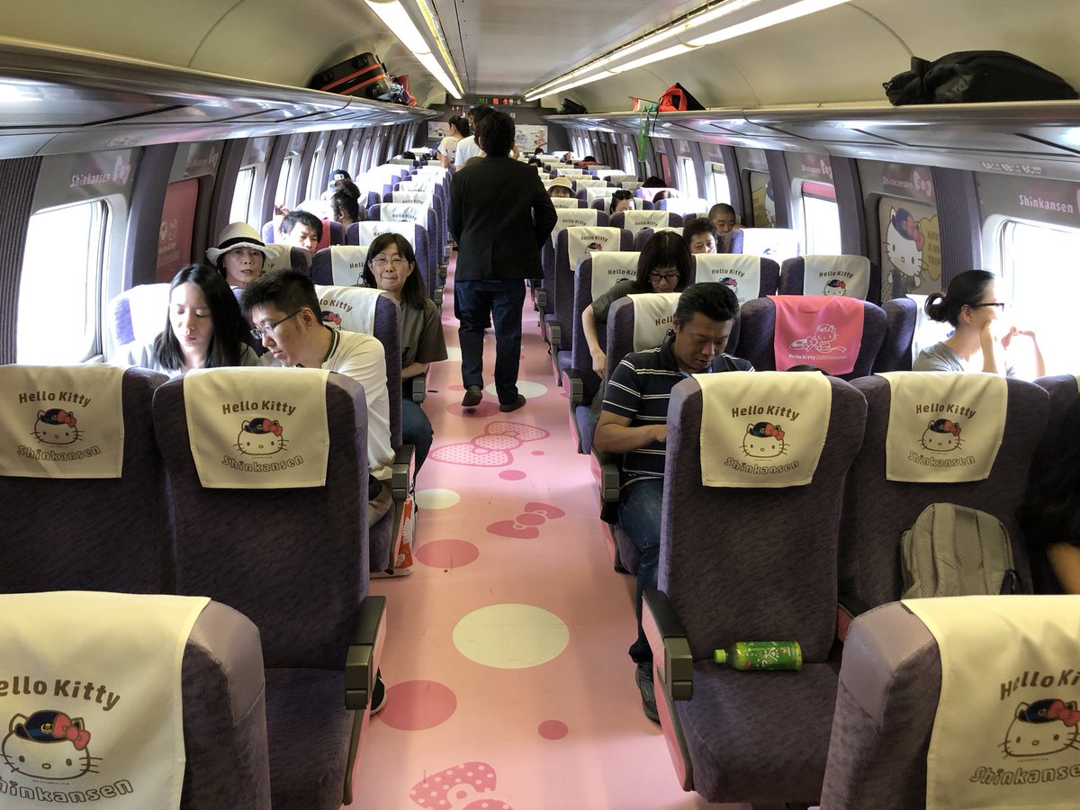 Recorre el tren bala de Hello Kitty (FOTOS) | MVS Noticias