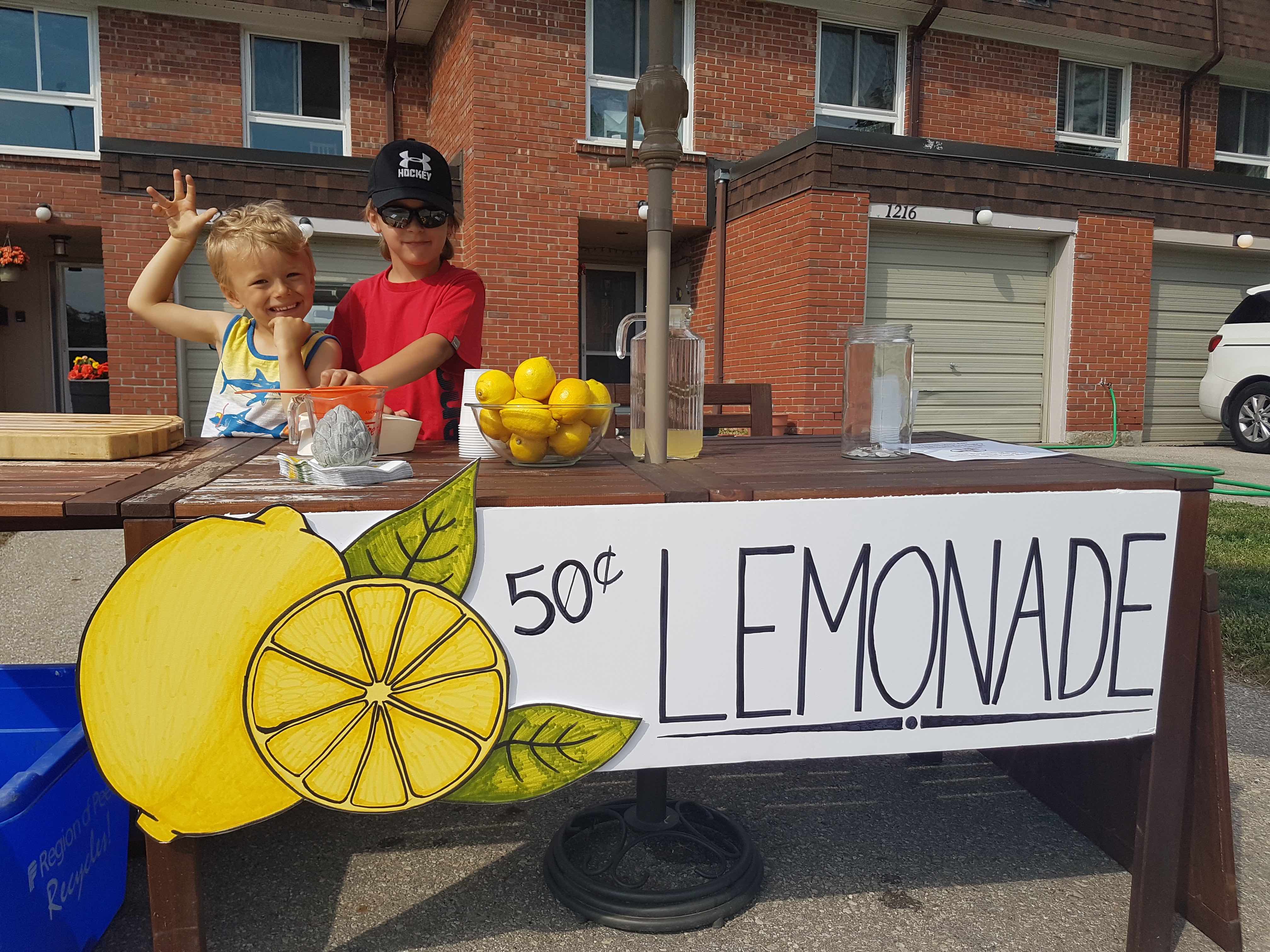Lemonade Stand 50 Cents