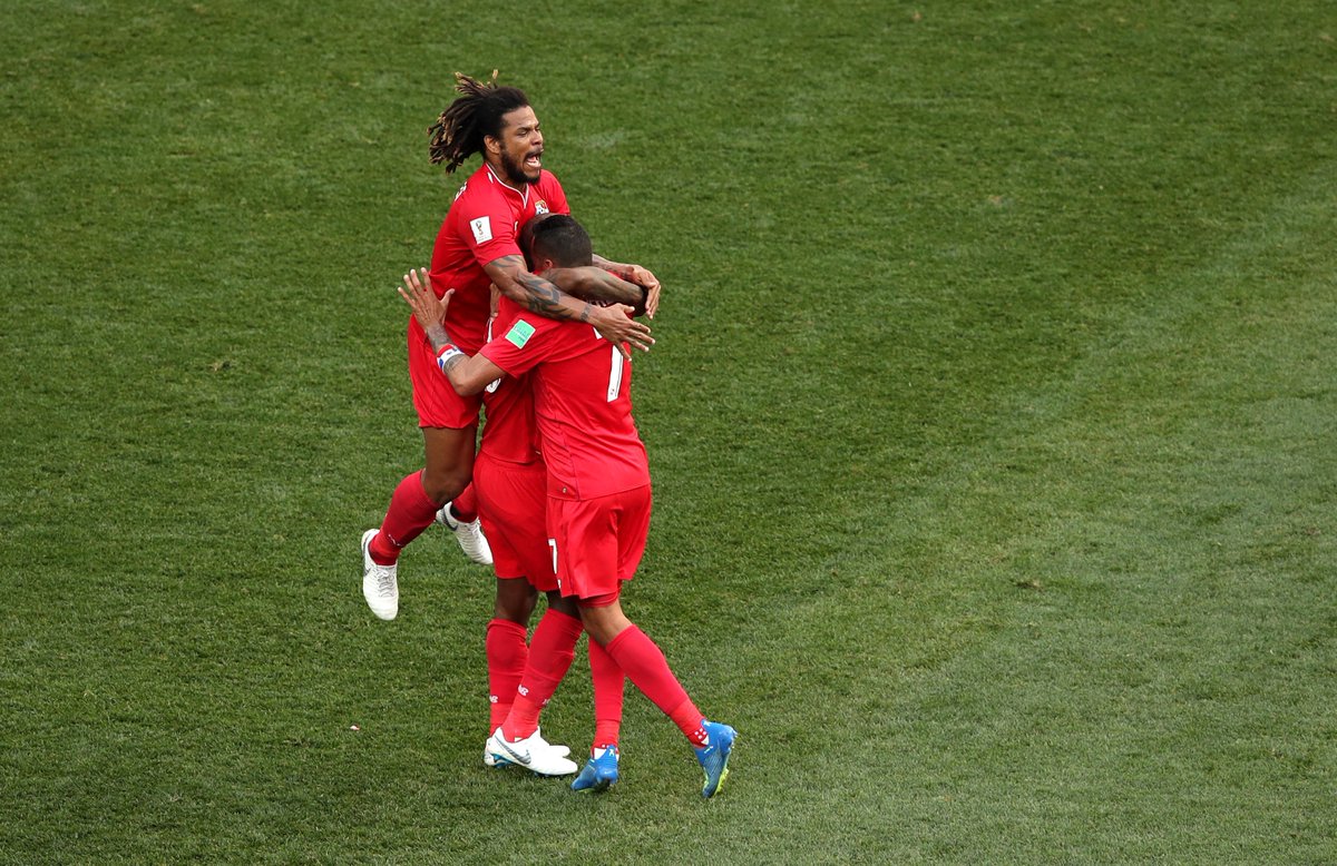 Felipe Baloy makes history for Panama. Their first ever World Cup goal ...