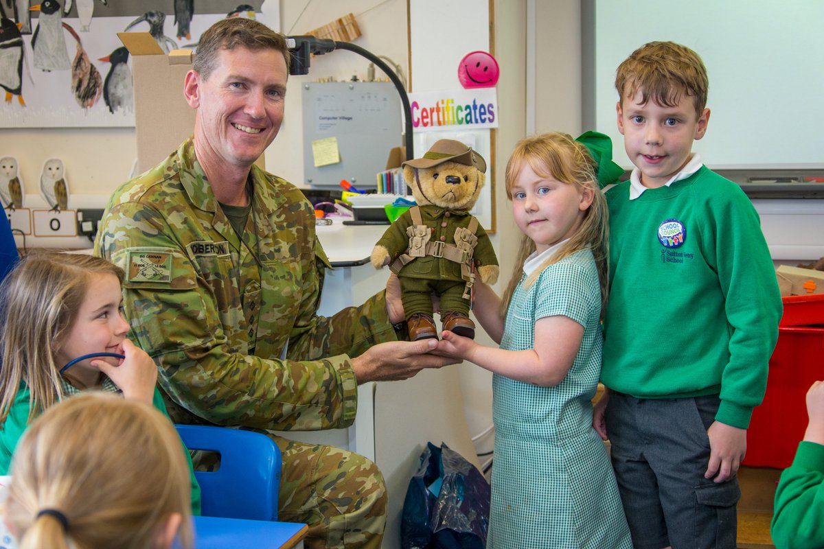 Recently, personnel visited the sutton veny primary school in the uk ...