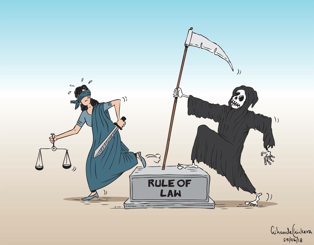 Rule Of Law Cartoon
