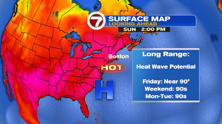 Comfy Now… Heat Wave In Sight - Boston News, Weather, Sports | WHDH 7News