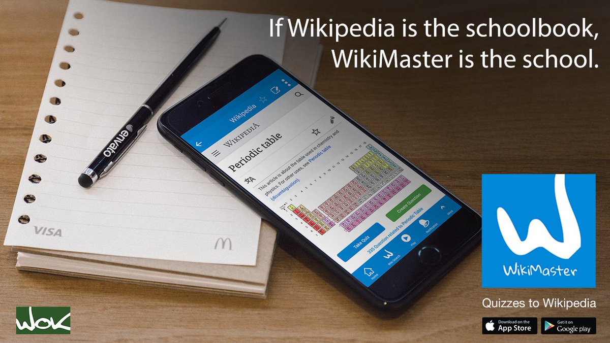 Wikimaster - quiz to Wikipedia