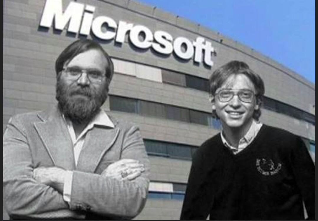 Paul Allen And Bill Gates