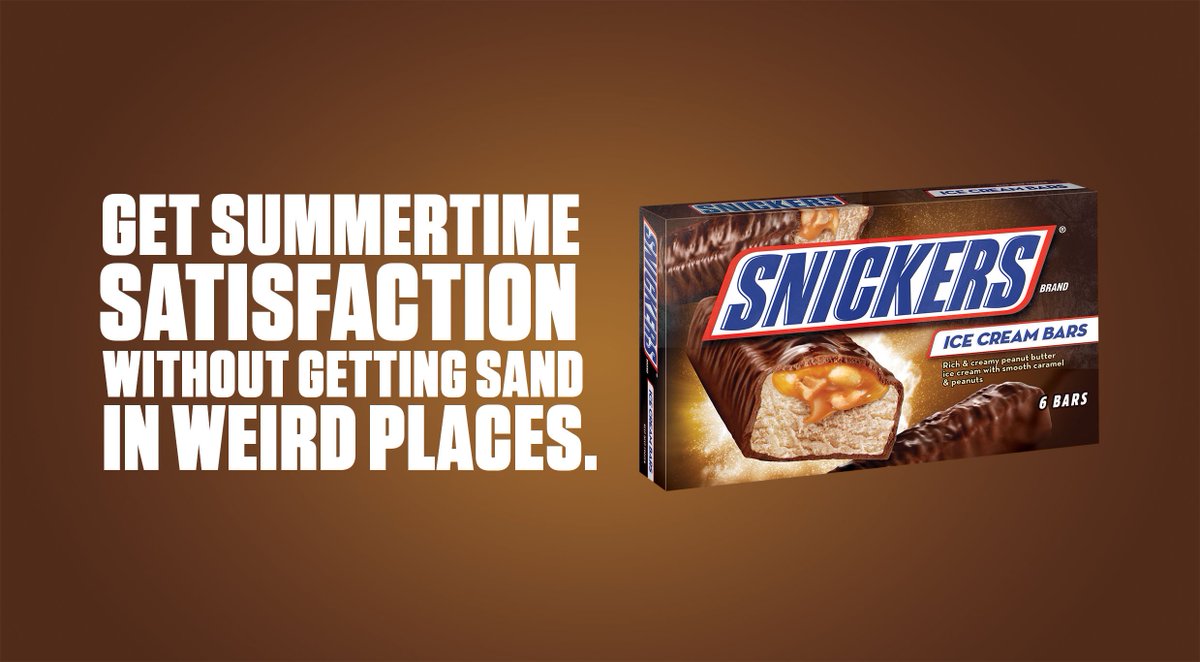 Snickers Ice Cream Bar Commercial