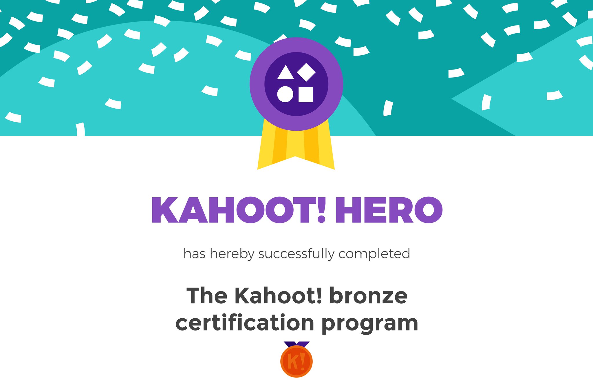 Kahoot! on Twitter: "Have you heard about getting "Kahoot! Certified?" 🏅 Get an exclusive ...