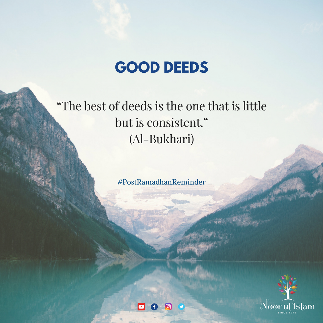 Good Deeds In Islam