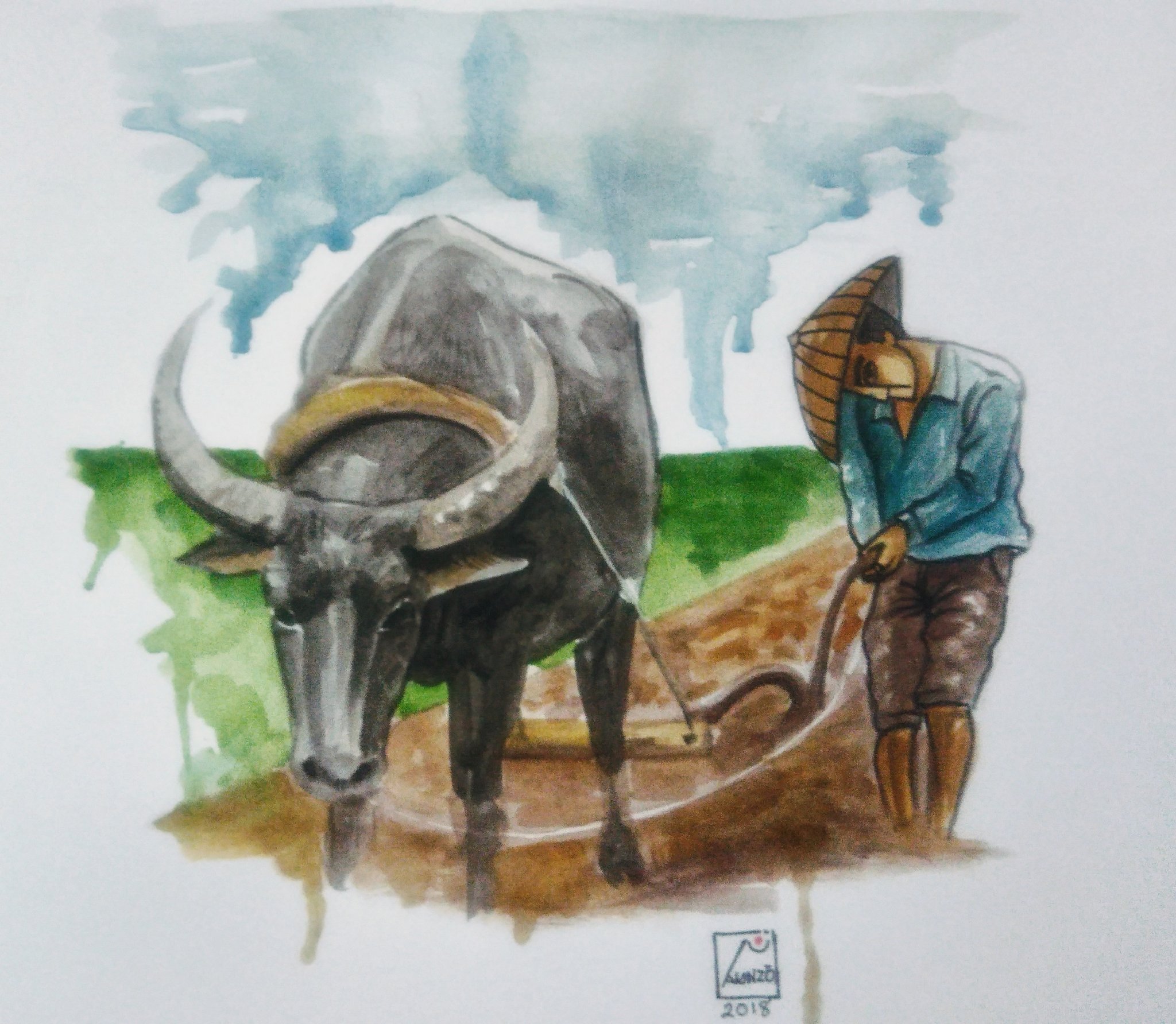 Kalabaw Drawing