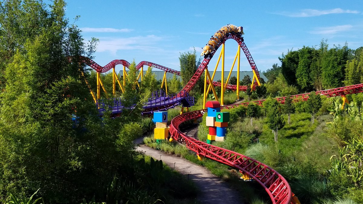 The slinky dog dash roller coaster is the crown jewel of the new ...