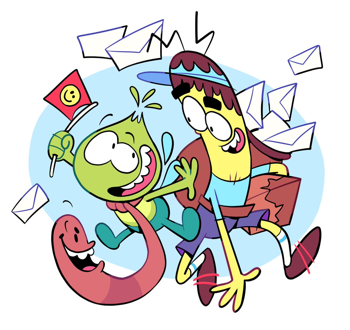 「bug salad is a real fun cartoon 」|JRのイラスト