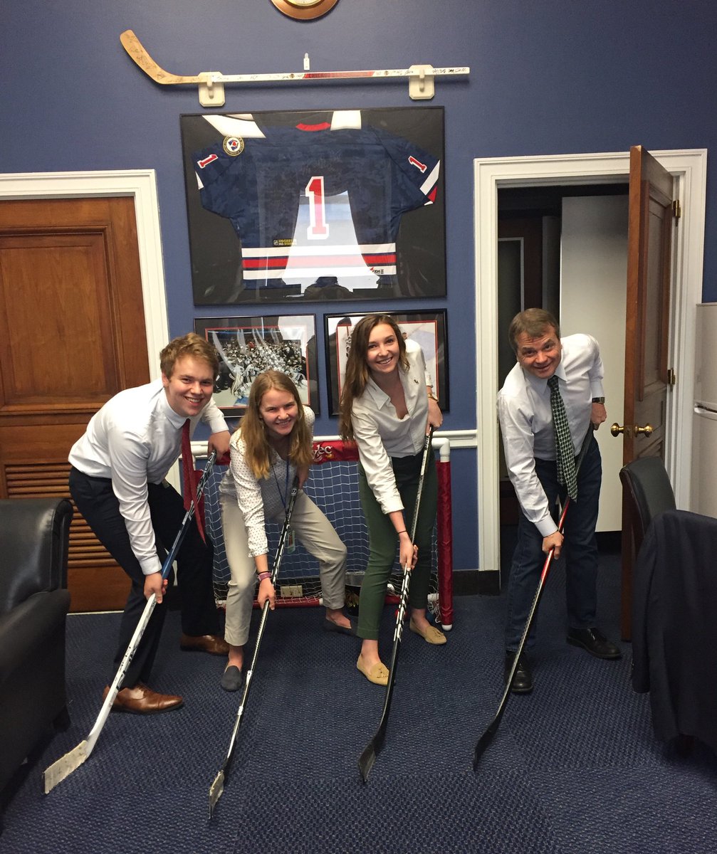 Wrapped up another summer intern session with a few hockey tips! A big ...