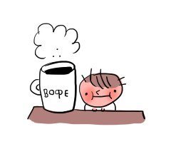 「portrait of my gf @Osatosama drinking woffee 」𝔊𝔢𝔬𝔯𝔤𝔦𝔢 𝔐𝔞𝔤𝔢𝔯の漫画