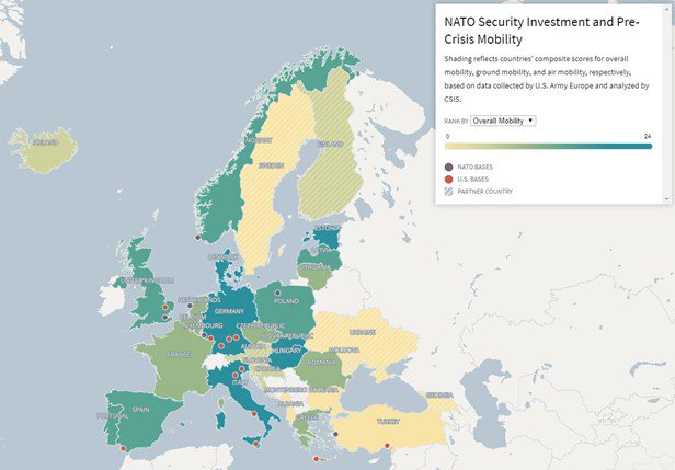 Military mobility in Europe is a vital component of NATO’s deterrence ...