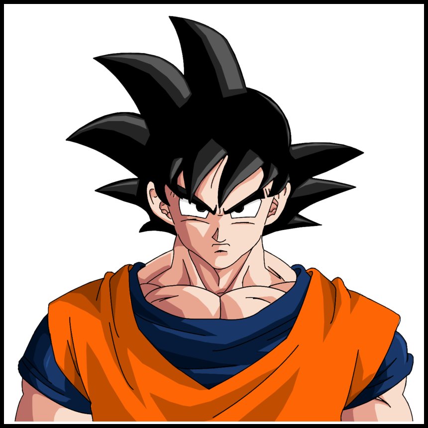 Goku Normal Drawing