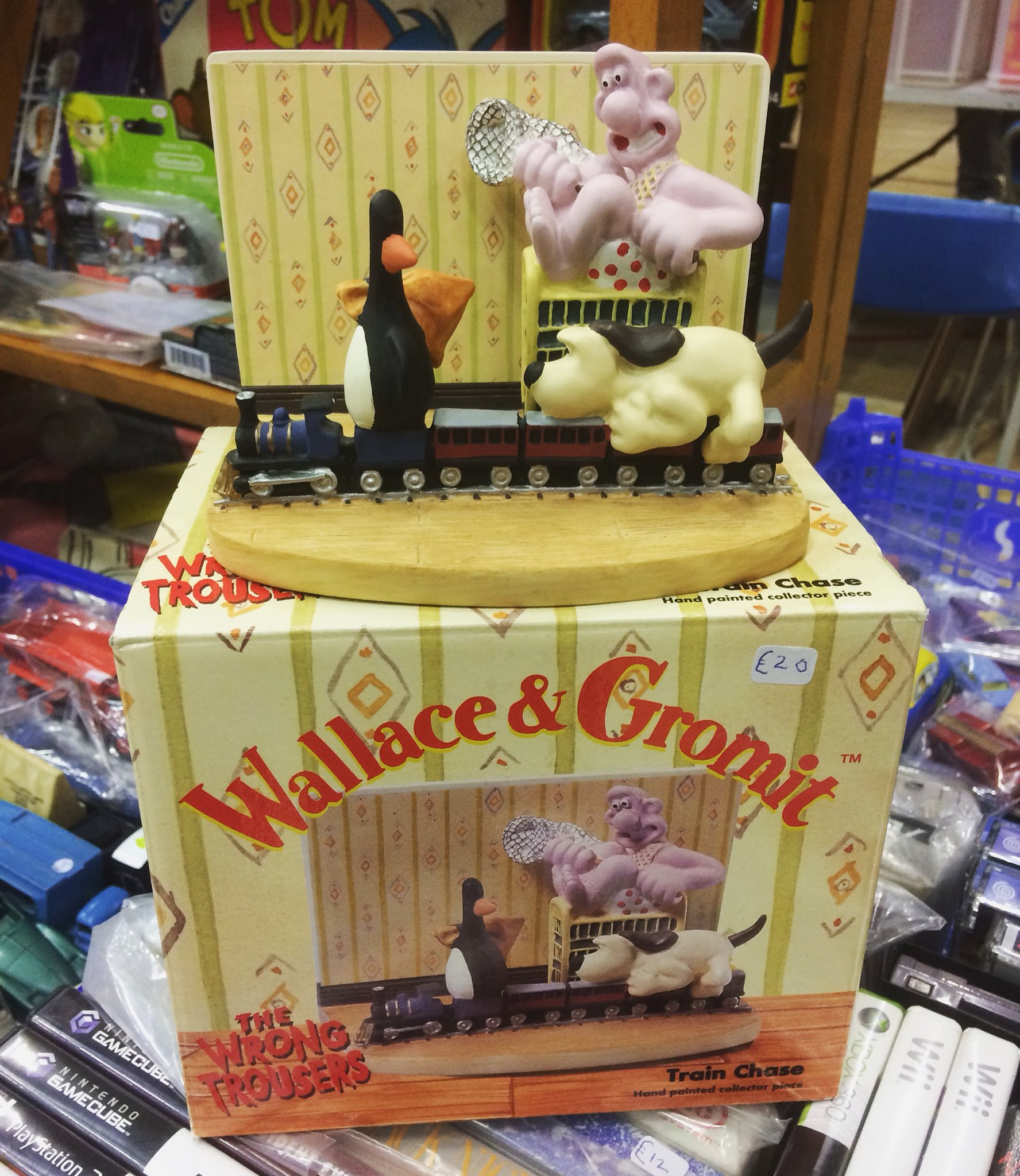 Wallace And Gromit Train Chase