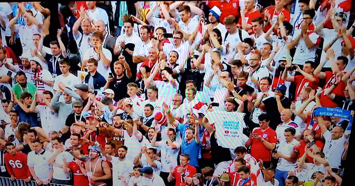 England Football Fans Cheering