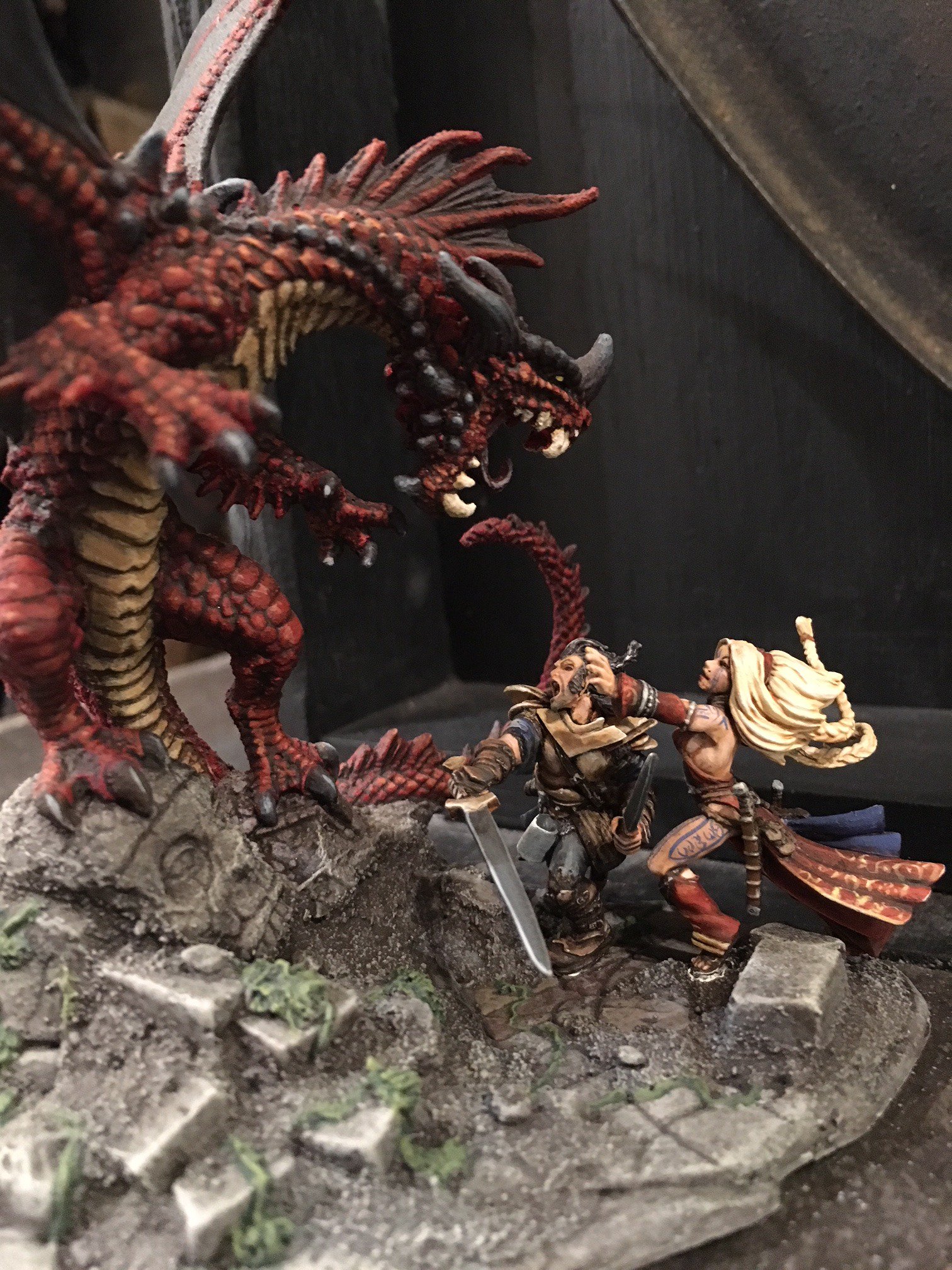 Valeros Pathfinder Miniature