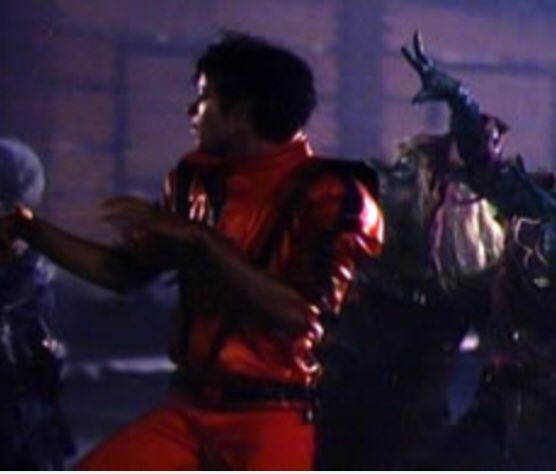 Thriller Dance Pose