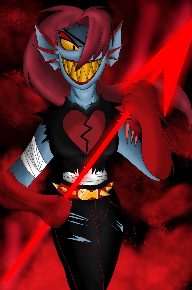 Underfell Undyne By Animerulesalot On Deviantart