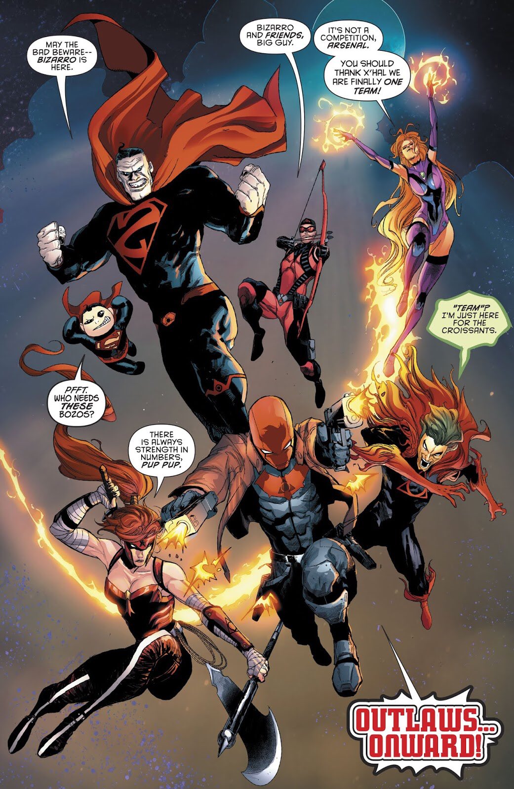 Starfire Red Hood And The Outlaws