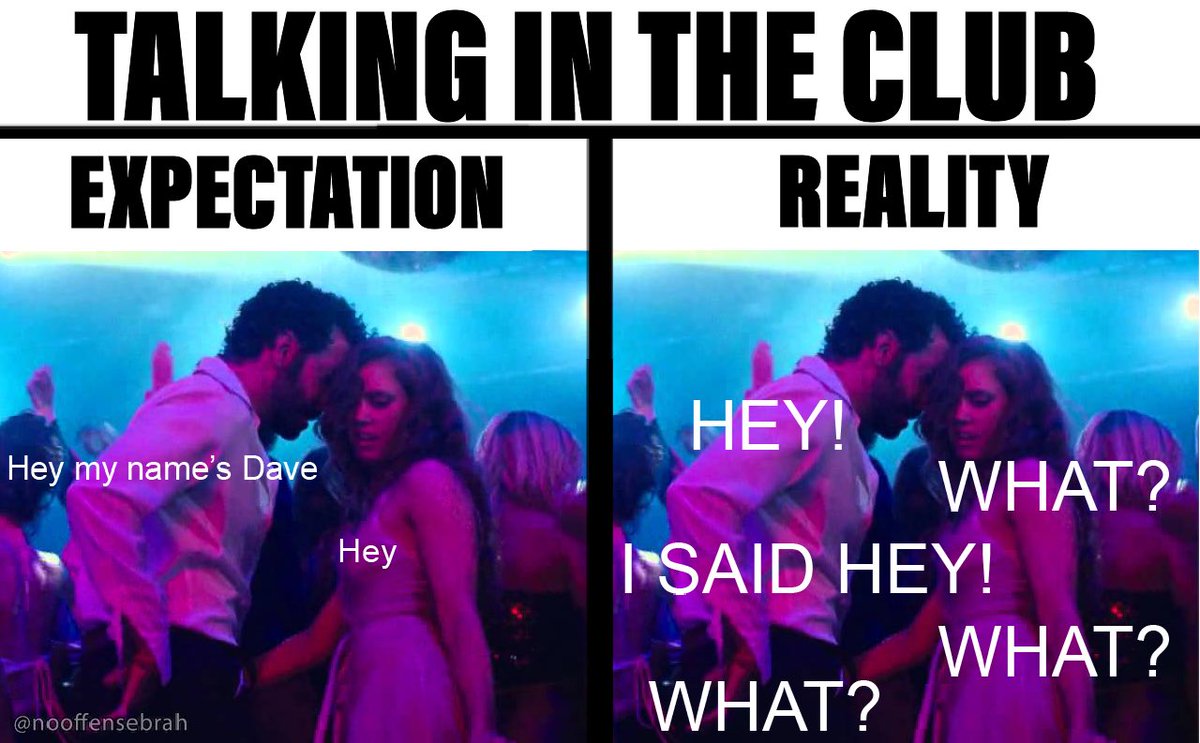 Expectations Vs Reality Party