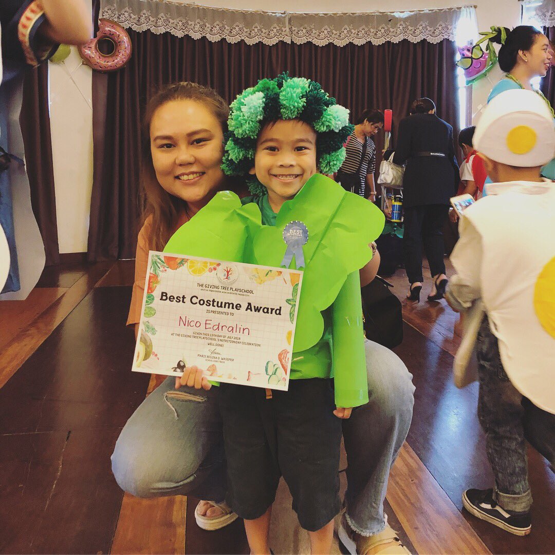Homemade Broccoli Costume