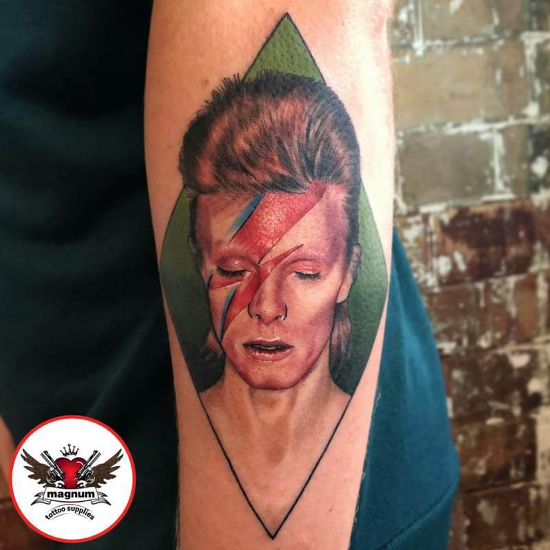Ziggy Stardust Face Tattoos