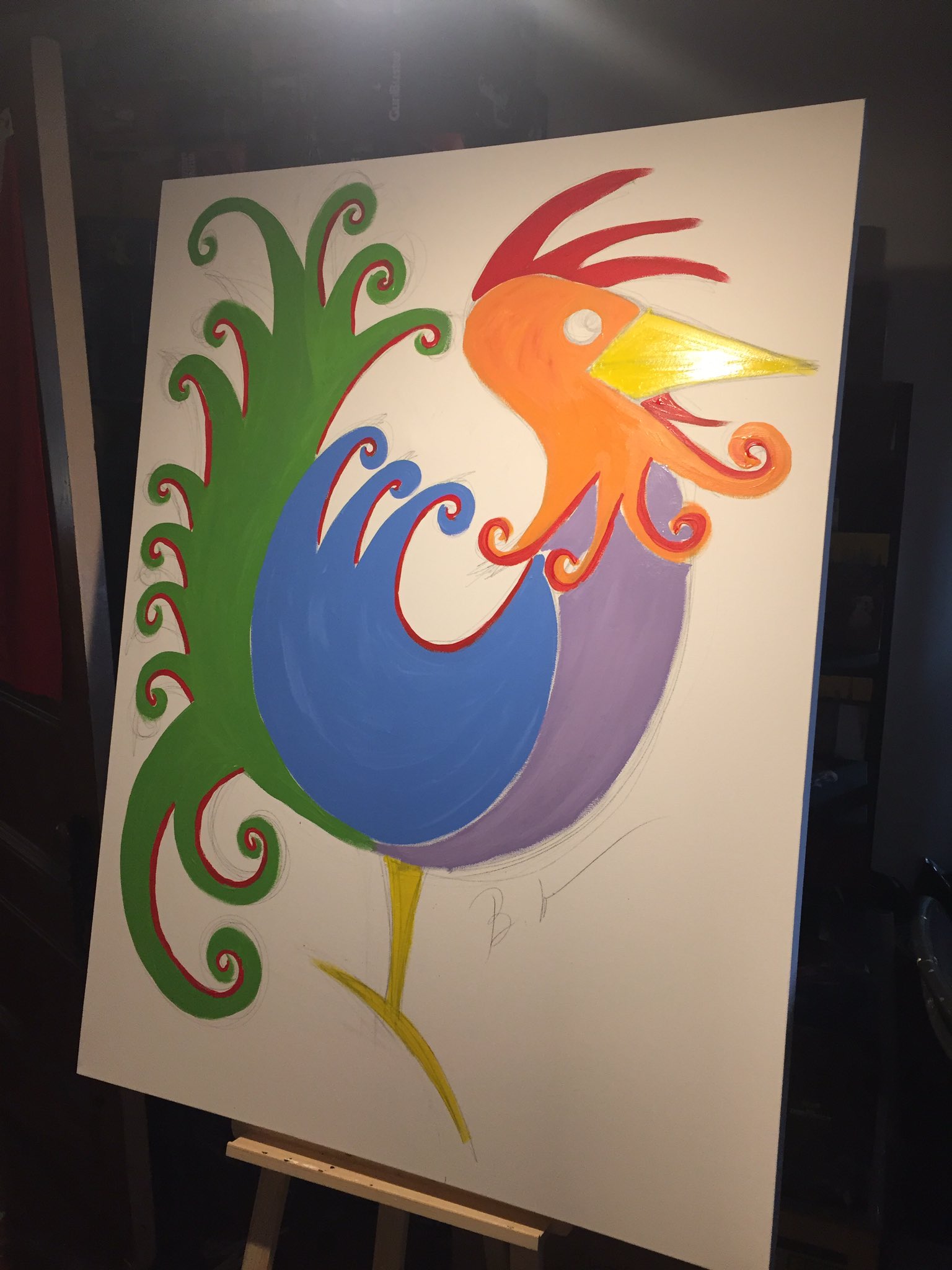 Sarimanok Drawing