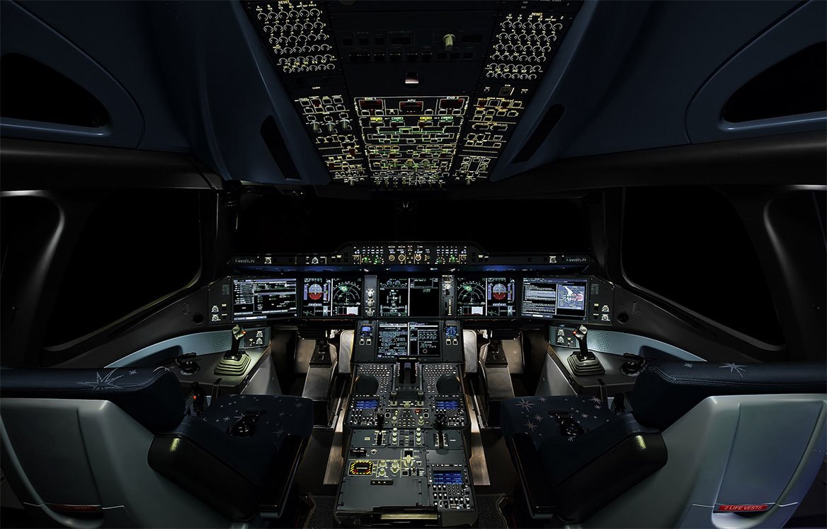 Airbus A350 Cockpit