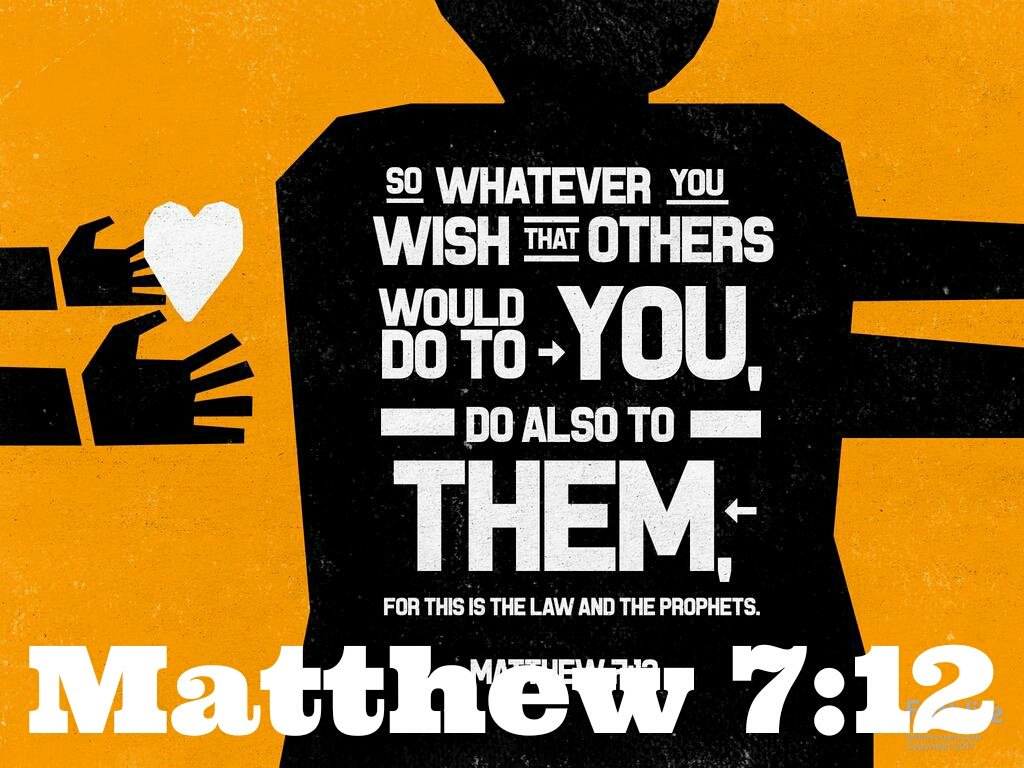 Matthew 7 12