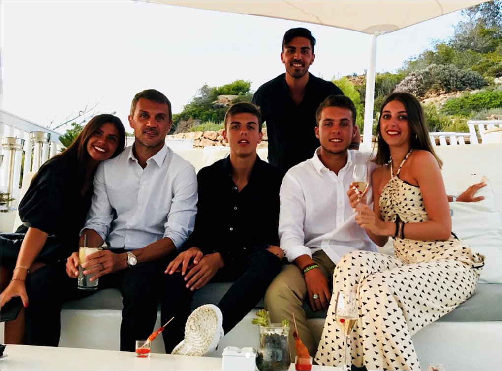 Paolo Maldini Family