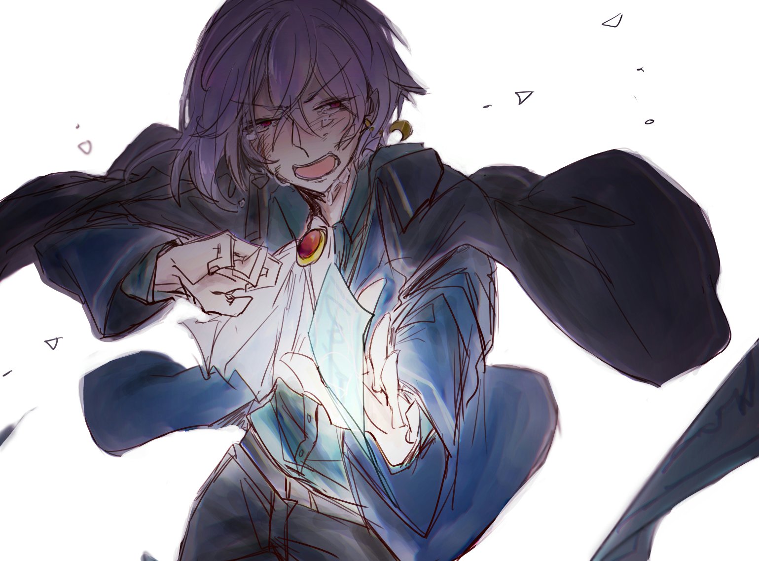 Mizore-shigure on Twitter: "Show of Courage #WitchsHeart…