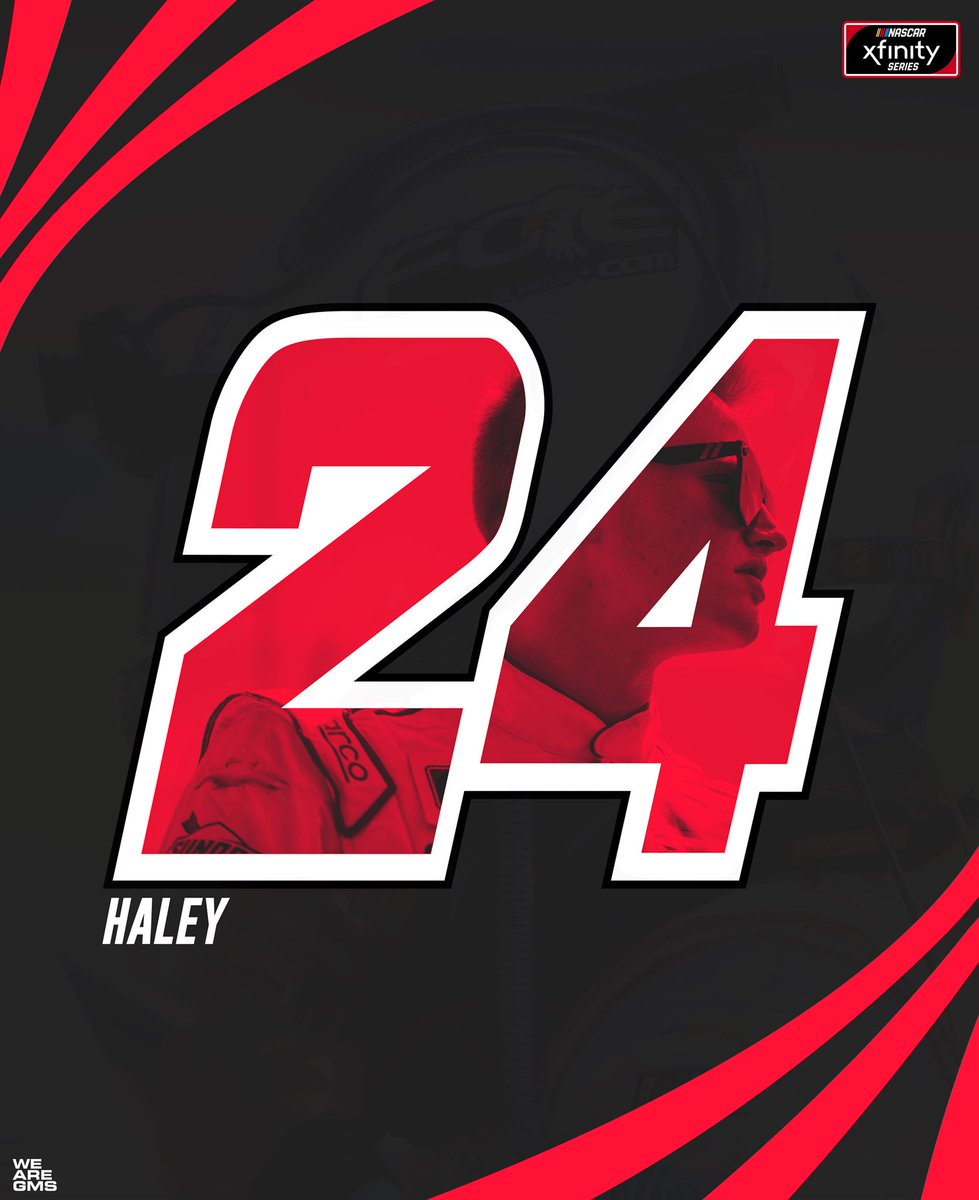 Justin Haley to drive the 24 XFINITY car for GMS at Daytona : r/NASCAR