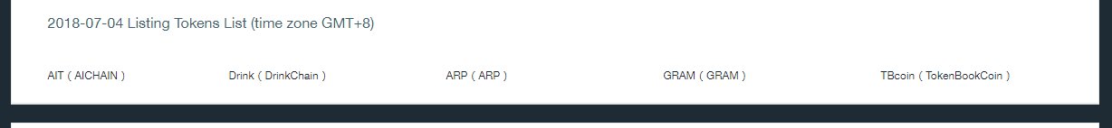 AICHAIN（No ETH giveaways） on Twitter: "AIT will be listed on Fcoin on July 4th. #AIT #Blockchain ...