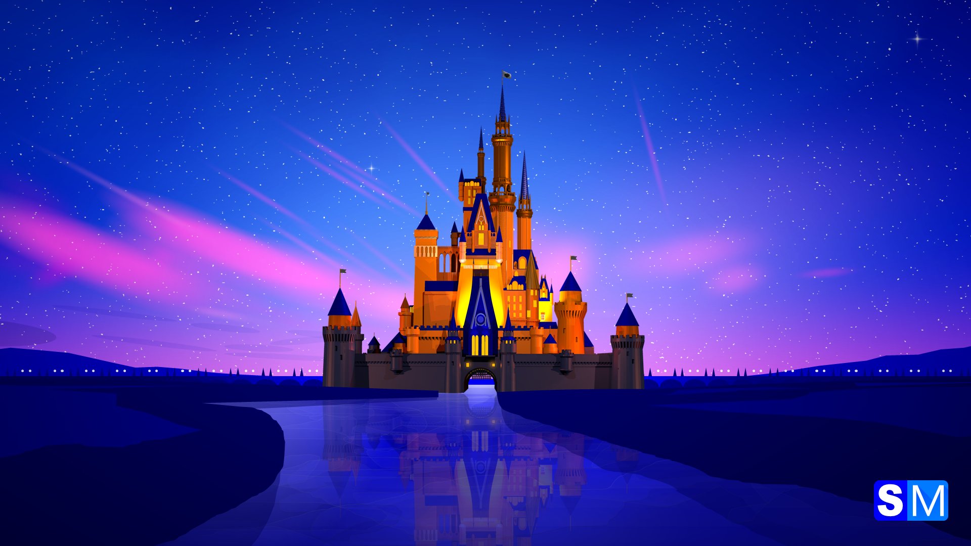 Walt Disney Pictures Logo Castle