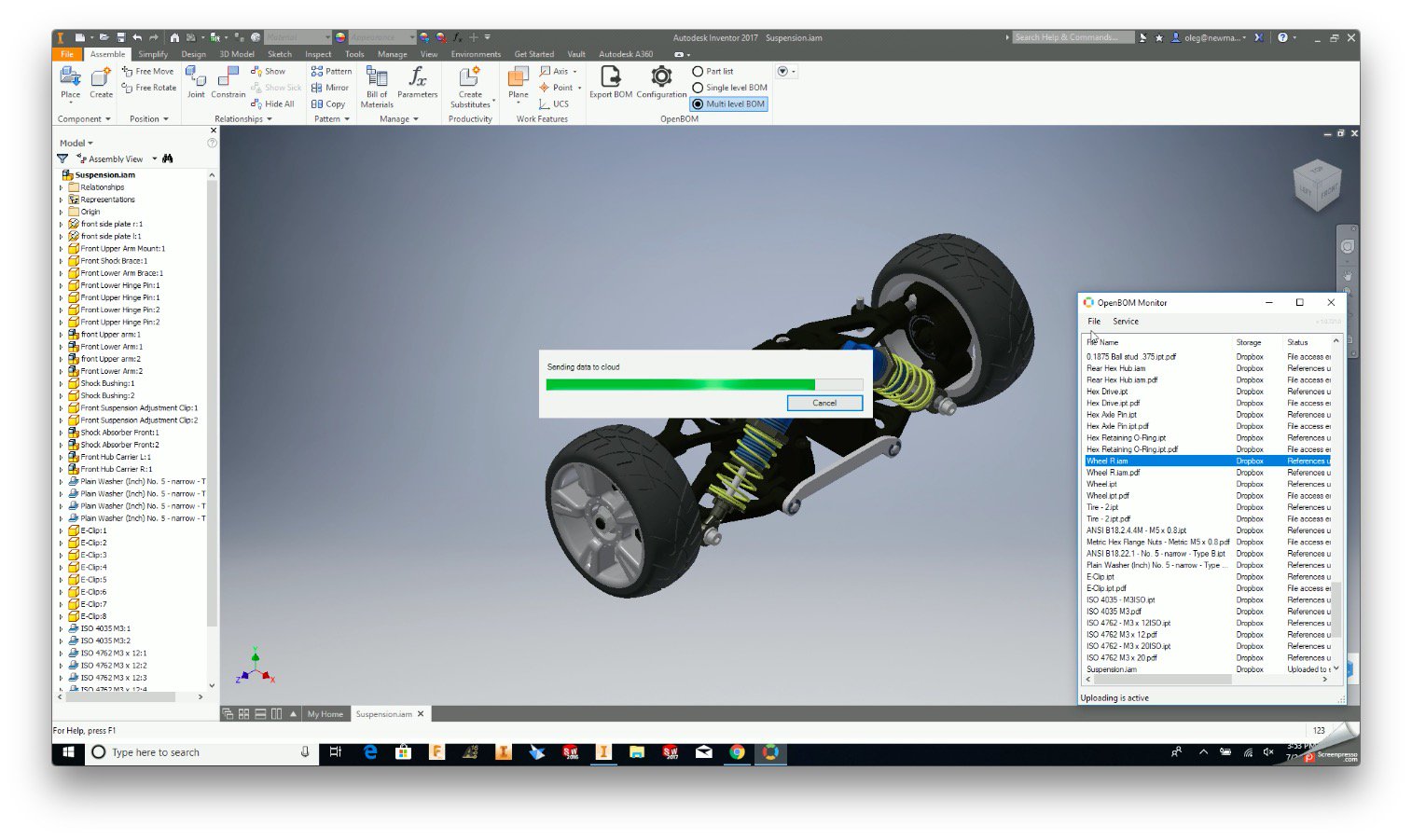 Autodesk Inventor Car