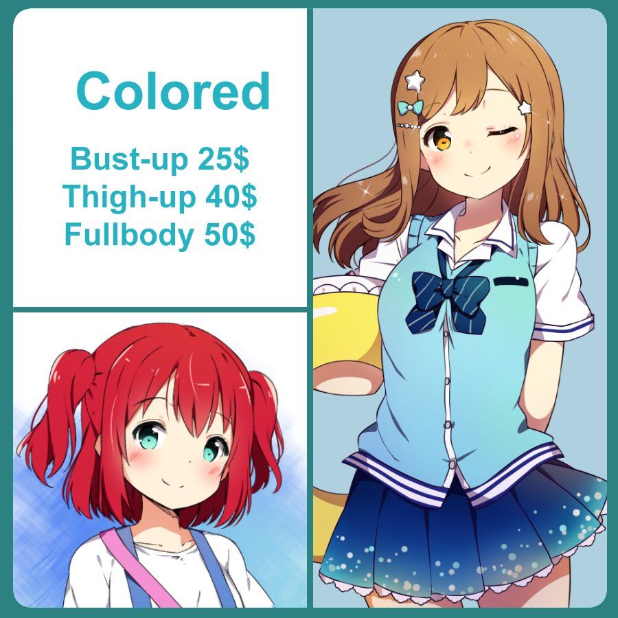 「Random Guilty Kiss doodle :'D 」Commission OPENの漫画