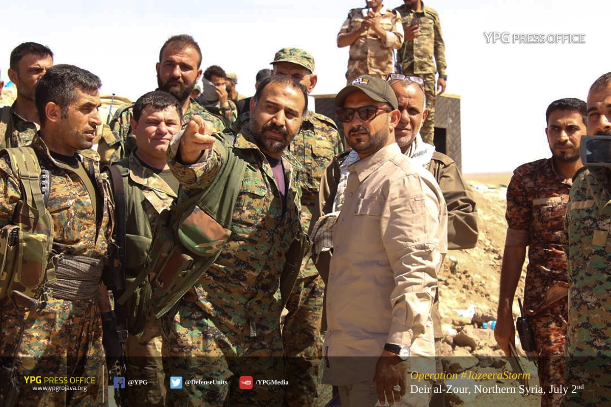 Rojava Defense Units | YPG on Twitter: "#SDF and #Iraq'i army officials came together to discuss ...