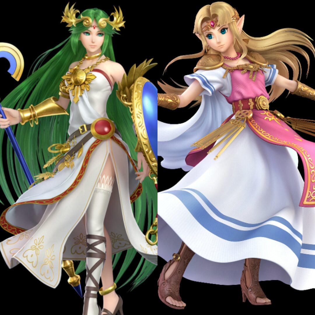 Palutena And Zelda