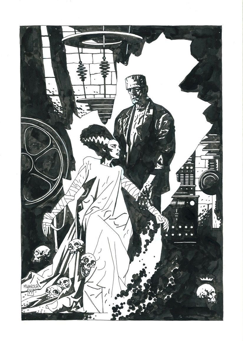 Bride Of Frankenstein Comic