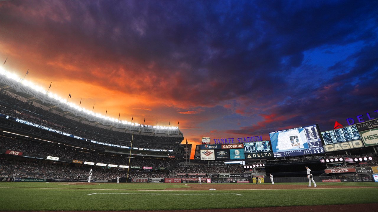 Yankee Stadium Wallpaper Night